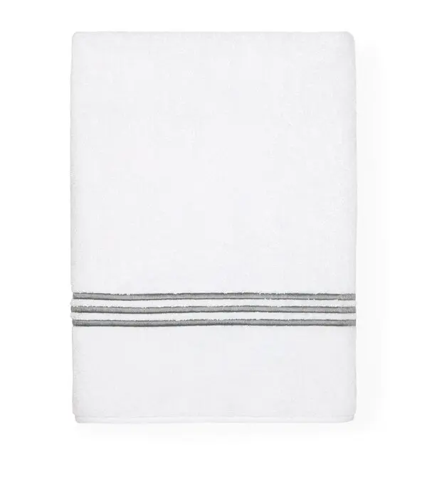 PRATESI Tre Righe Hand Towel - Grey
