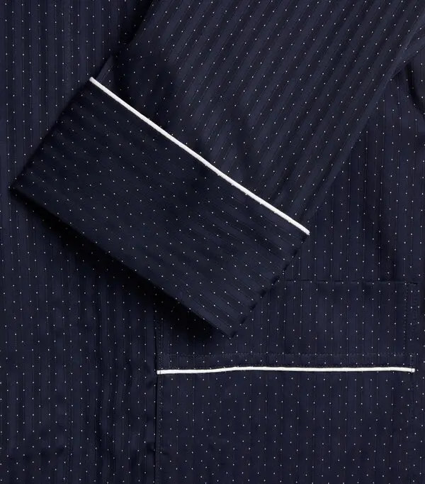 Derek Rose Royal Piped Robe