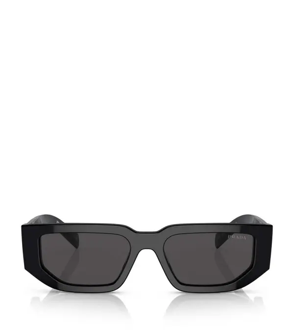 Prada Geometric D-frame Sunglasses - Black