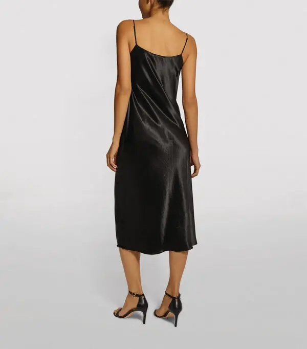 Vince Strappy Slip Midi Dress