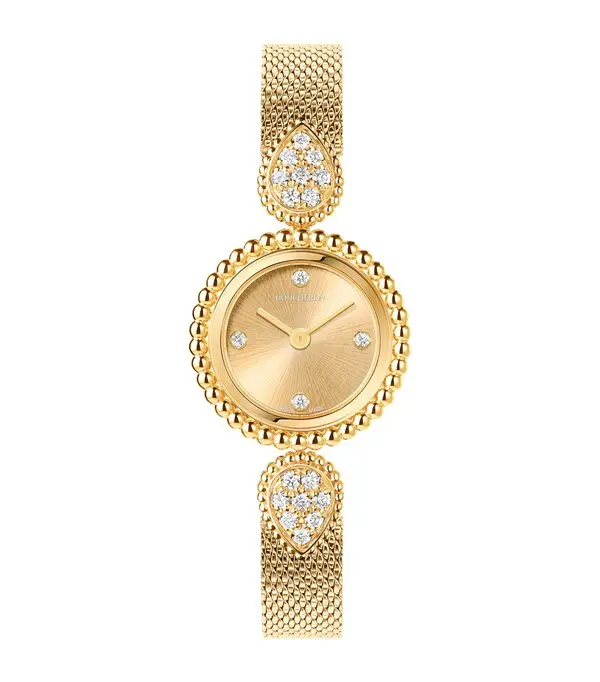 Boucheron Serpent Bohème 18k Diamond Watch - Gold