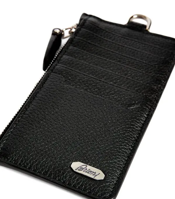 Brioni Leather Card Holder