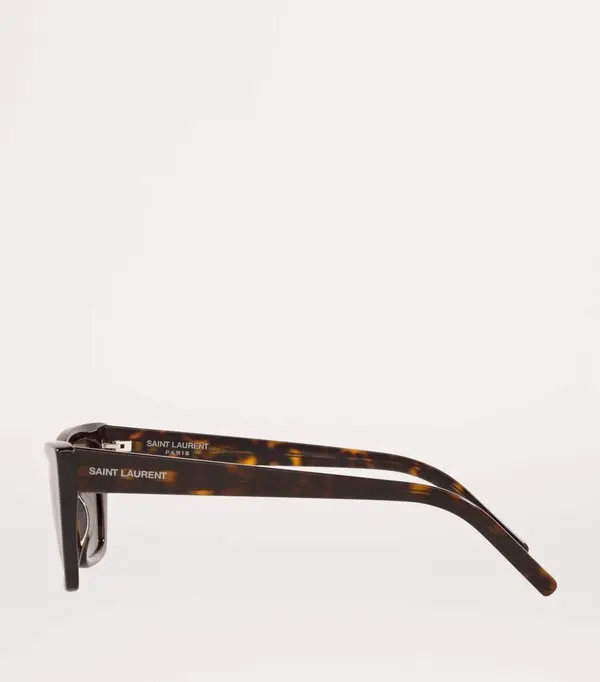 Saint Laurent Acetate Sunglasses - Brown