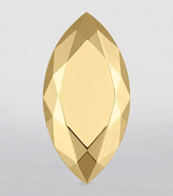 MARIA TASH Faceted Marquise Threaded Stud Single Earring