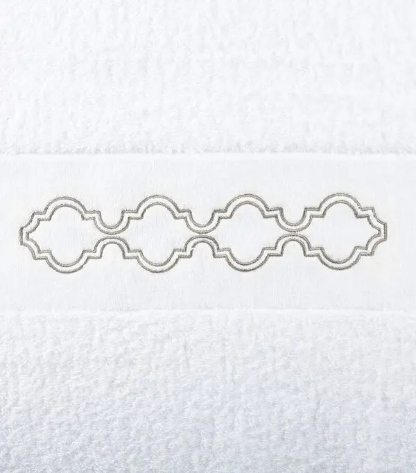 ABYSS & HABIDECOR Chanti Bath Sheet - Silver
