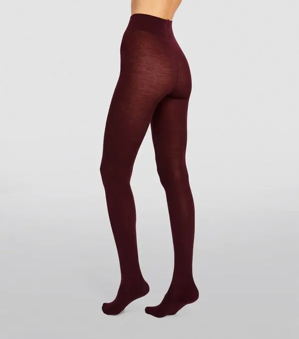 Falke Soft Merino Tights - Red
