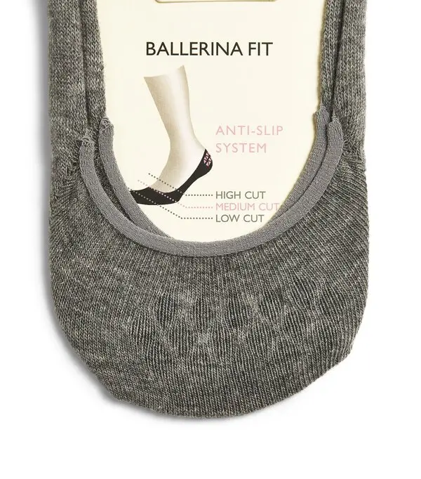 Falke Step Medium-cut Invisible Socks - Grey