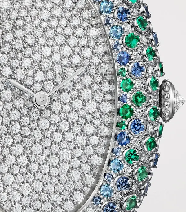 Cartier Gold And Diamond Baignoire Watch