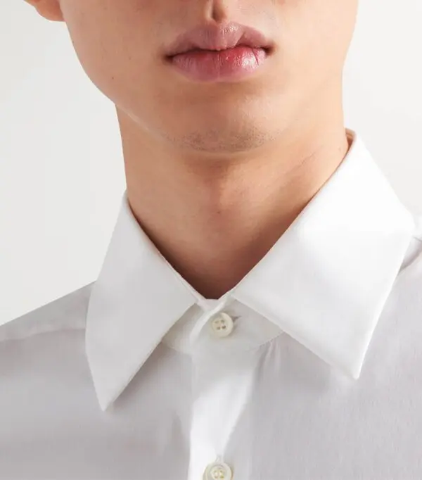Prada Stretch-cotton Shirt - White