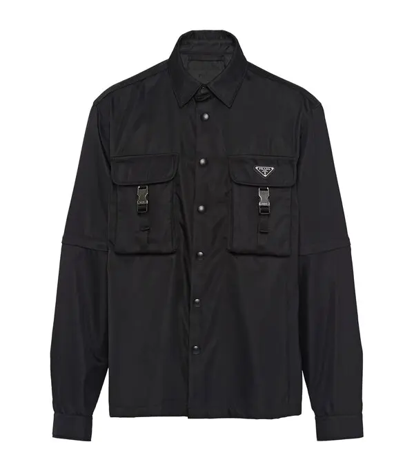 Prada Re-nylon Triangle Shirt
