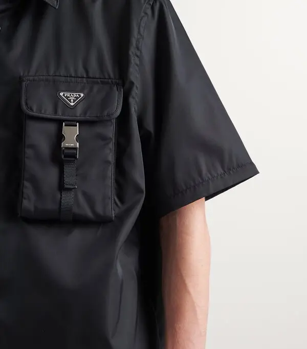Prada Re-nylon Triangle Shirt