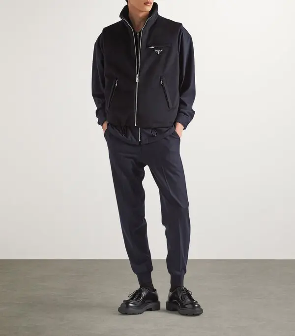 Prada Cashmere Triangle Gilet