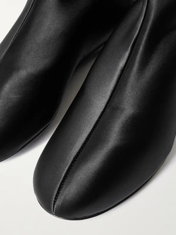 Proenza Schouler Satin Sock Ankle Boots