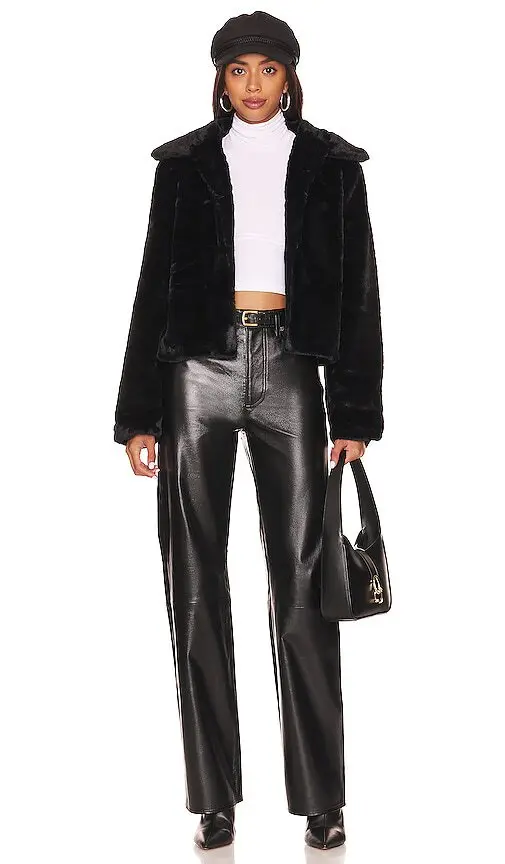 Superdown Tianna Faux Fur Jacket