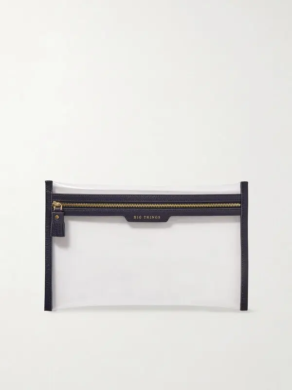 ANYA HINDMARCH Loose Pocket Big Things Clutch - Neutrals