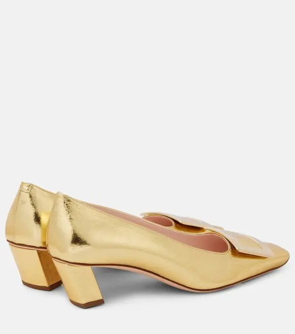 ROGER VIVIER Belle Vivier 45 Leather Pumps