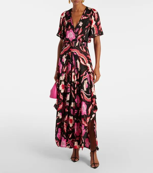 Poupette St Barth Mabelle Floral Maxi Dress