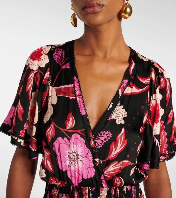 Poupette St Barth Mabelle Floral Maxi Dress