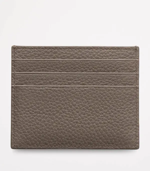 Prada Leather Triangle Card Holder