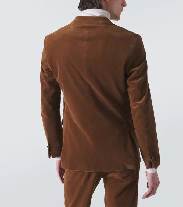 Zegna Cotton And Cashmere Corduroy Blazer