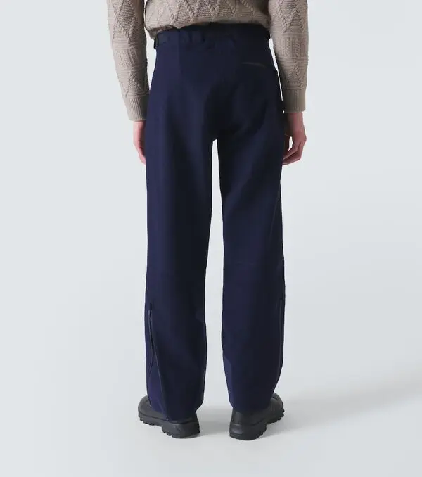 Zegna Cashmere Ski Salopettes