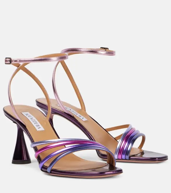 AQUAZZURA Multi-coloured Leather Sandals