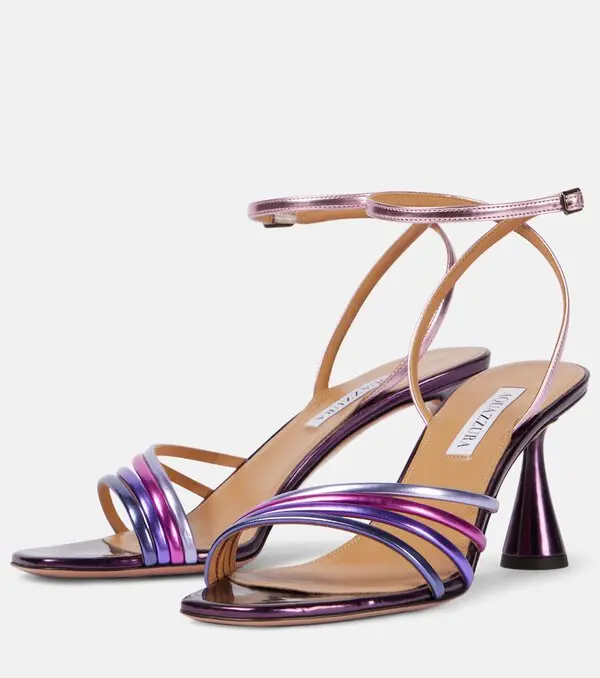 AQUAZZURA Multi-coloured Leather Sandals