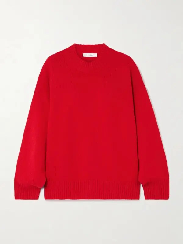 FRAME Cashmere Sweater - Red