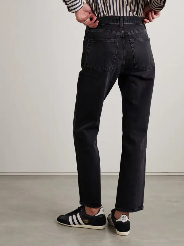 AGOLDE Valen Mid-rise Straight-leg Organic Jeans