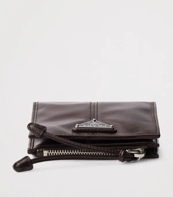 Prada Small Leather Zipped Wallet
