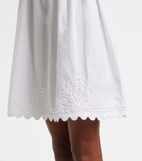 JULIET DUNN Cotton Minidress