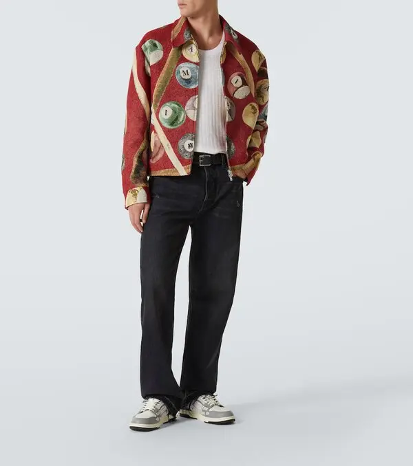 Amiri Billiards Tapestry Blouson Jacket