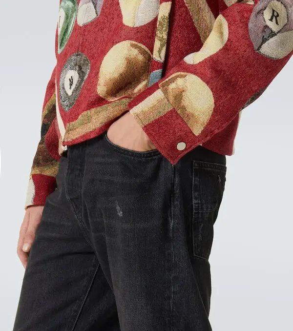 Amiri Billiards Tapestry Blouson Jacket