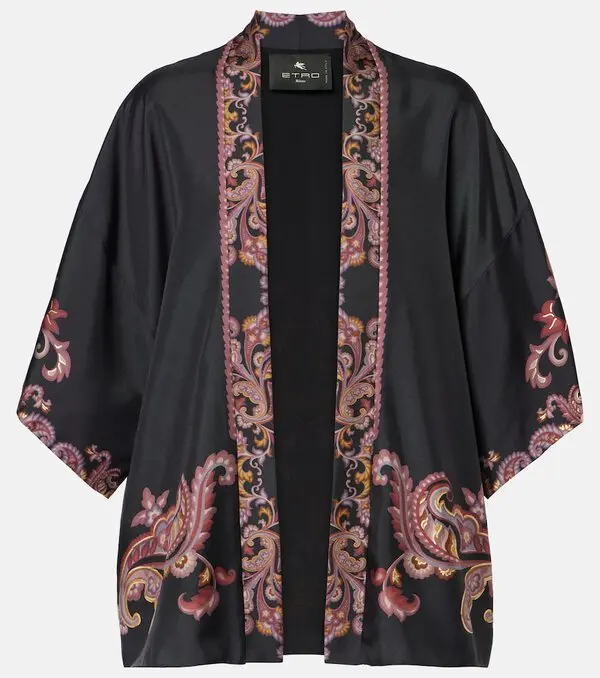 Etro Paisley Silk Jacket