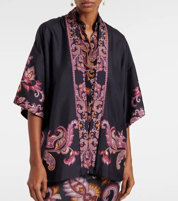 Etro Paisley Silk Jacket