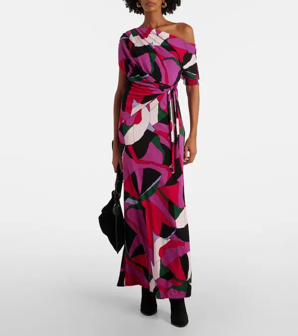 Diane Von Furstenberg Eliana Printed Maxi Dress