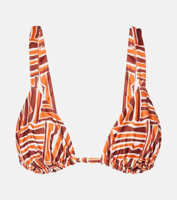 Faithfull The Brand Printed Bikini Top - Multicoloured