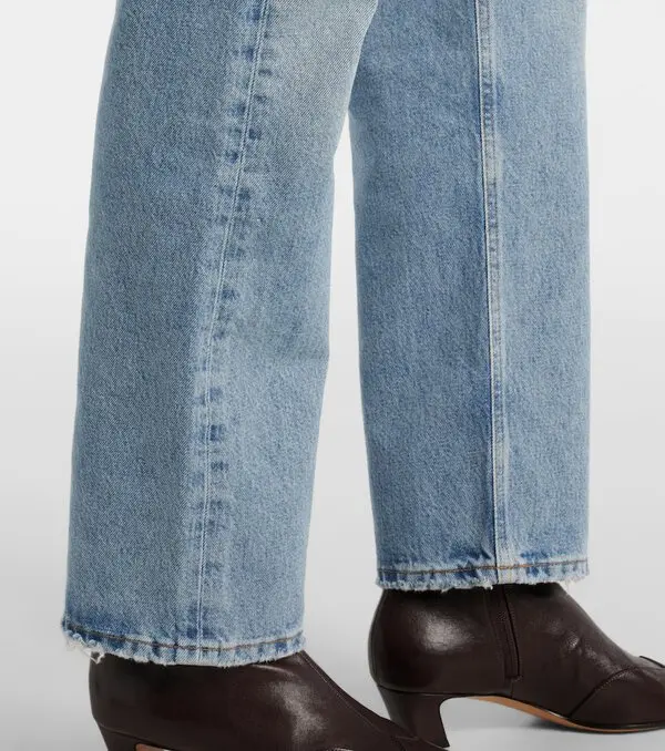 AGOLDE 90's Pinch Waist High-rise Straight Jeans - Blue