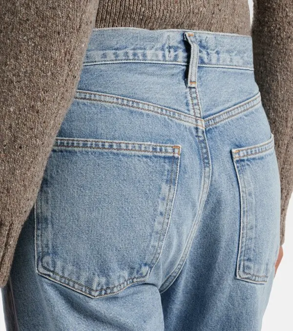 AGOLDE 90's Pinch Waist High-rise Straight Jeans - Blue