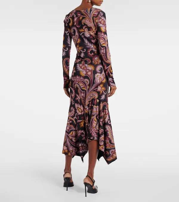 Etro Paisley Jersey Top