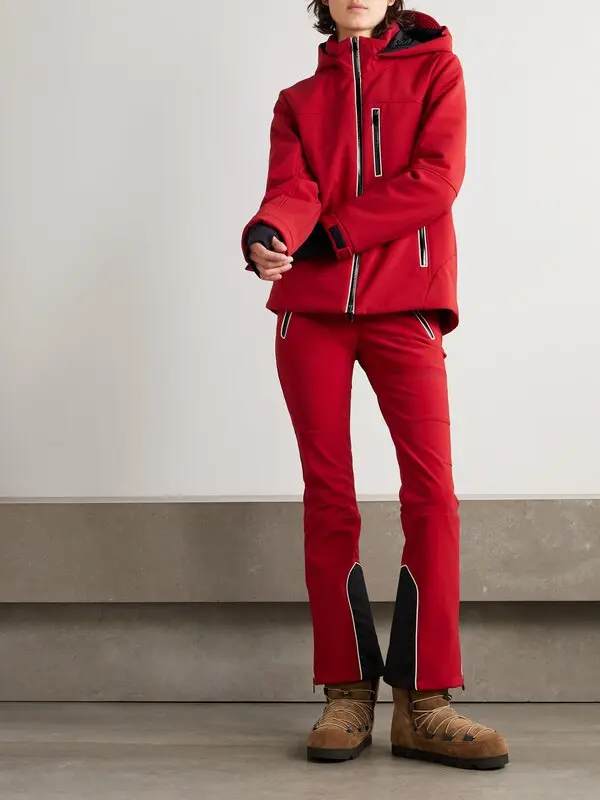 Brunello Cucinelli Flared Ski Trousers - Red