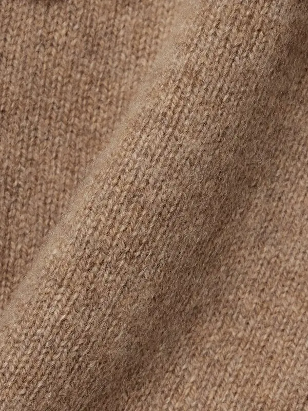 THE ELDER STATESMAN Cashmere Lounge Shorts - Brown
