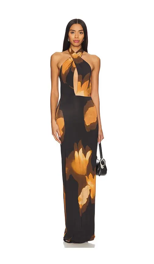 AFRM Genie Maxi Dress - Black