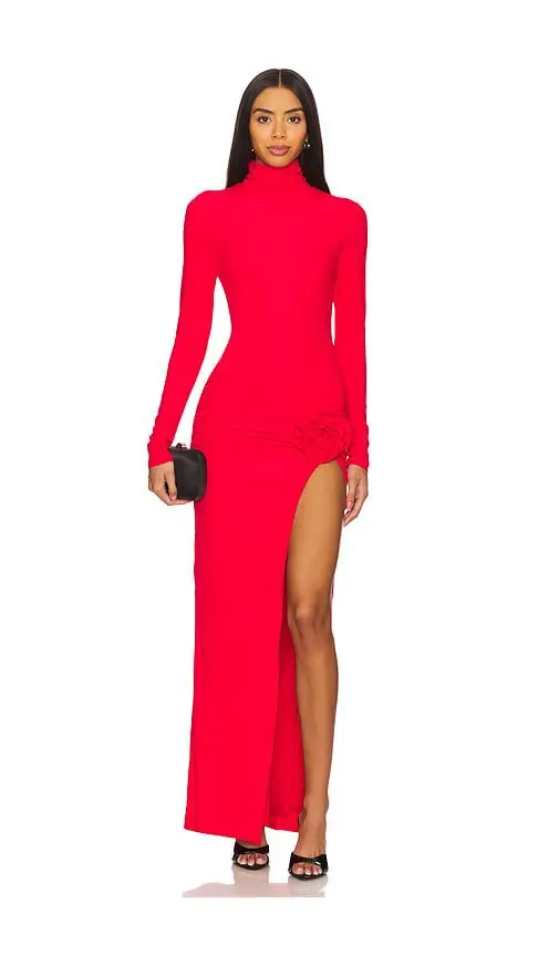 MORE TO COME Chara Maxi Dress - Red