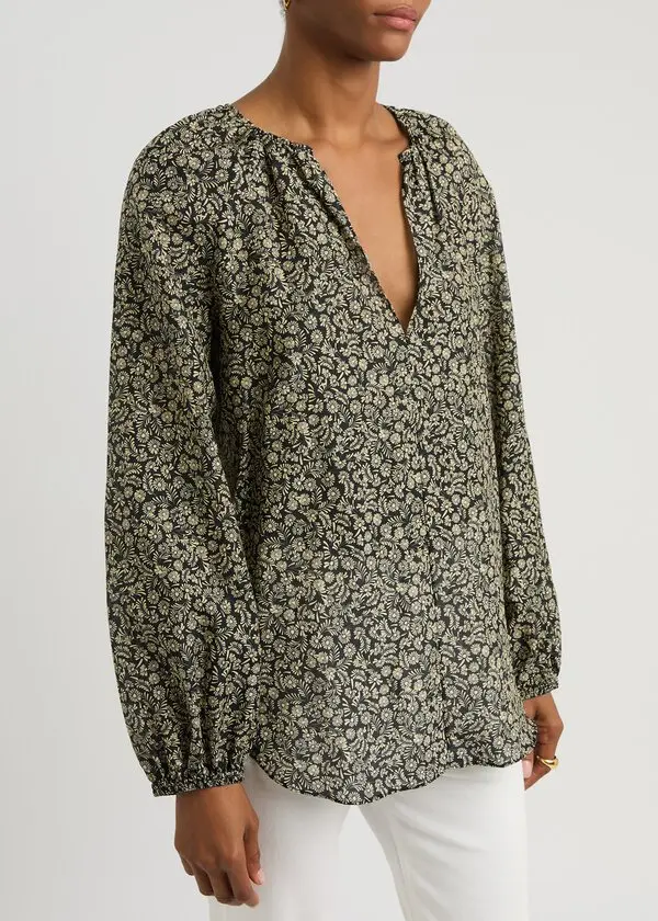 Matteau Voluminous Printed Blouse