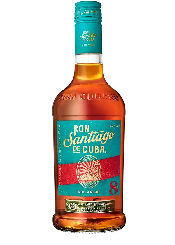 RON SANTIAGO DE CUBA Añejo Year Old Rum - 8
