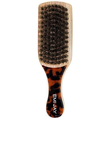 EMI JAY Mini Boar Bristle Brush - Tortoise
