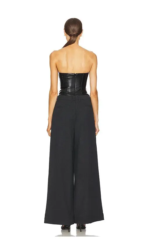 WeWoreWhat Corset Wide Leg Jumpsuit