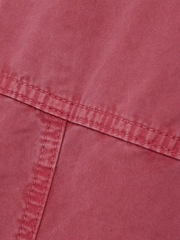Matteau Cotton-twill Straight-leg Cargo Pants - Pink