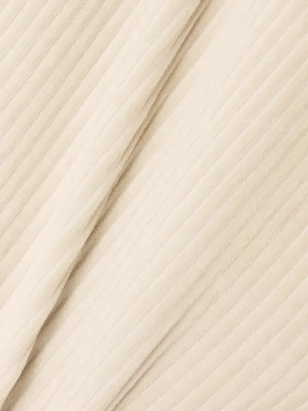 Brunello Cucinelli Cotton-corduroy Wide-leg Pants - Neutrals